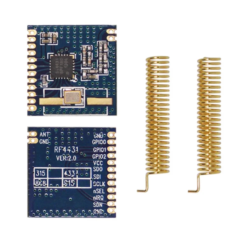 G-NiceRF-4sets-RF-Module-Kit-4pcs-RF4431-SW433-TH22-Antenna-600M-433 ...