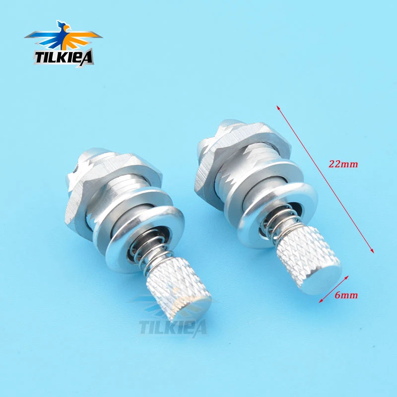 2pcs Cnc Aluminum 22mm Push Button Hatch Locks 6x10x22mm M10 X22mm ...