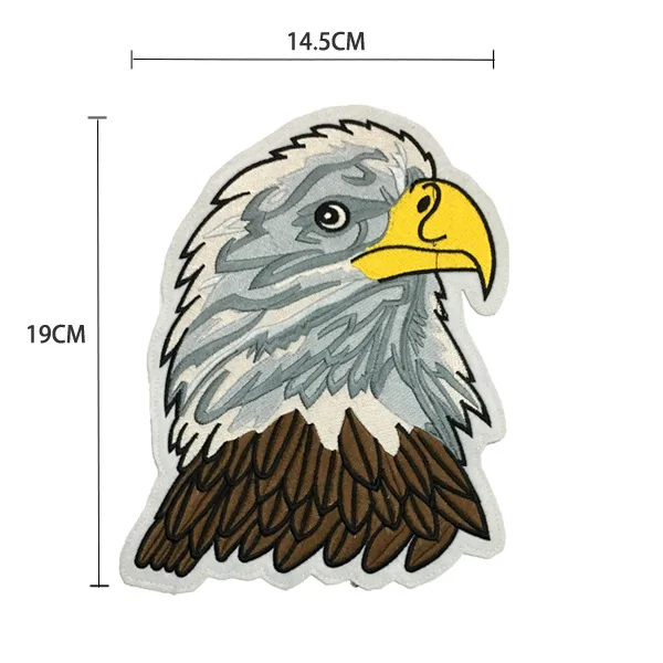Eagle Head Military Tactical Army Patch Embroidered Patches Iron on ...