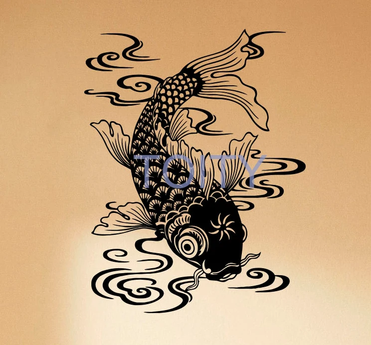 Sticker Ikan Koi
