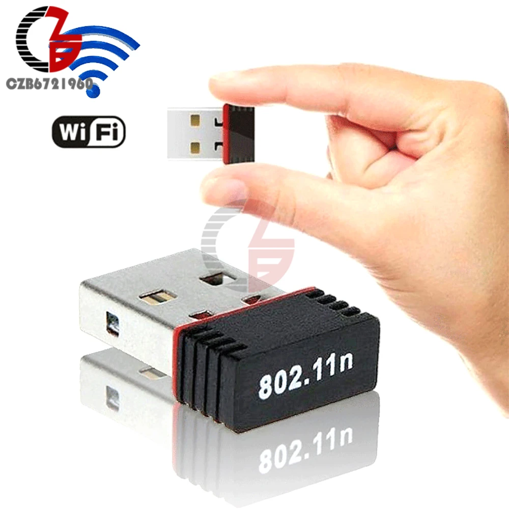 Adaptador inalámbrico WiFi USB de 150Mbps, conector LAN de red para ordenador PC, 802.11n/g/b ...