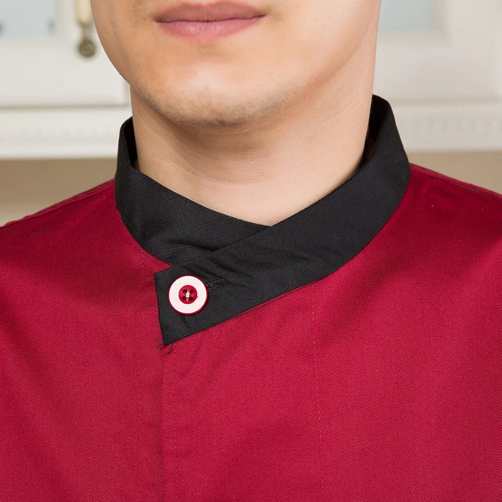 New Hot Checkedout Chef Jacket Cook Coat Restaurant Kitchen Chef ...