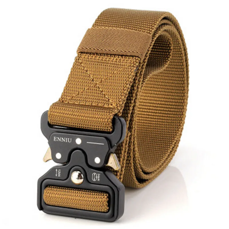New Tactical Gear Heavy Duty Military Combat Belt Men SWAT Knock Off US ...