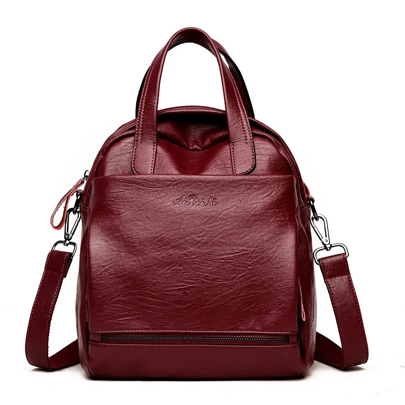 Women's Designer Leather Backpack Purse | semashow.com