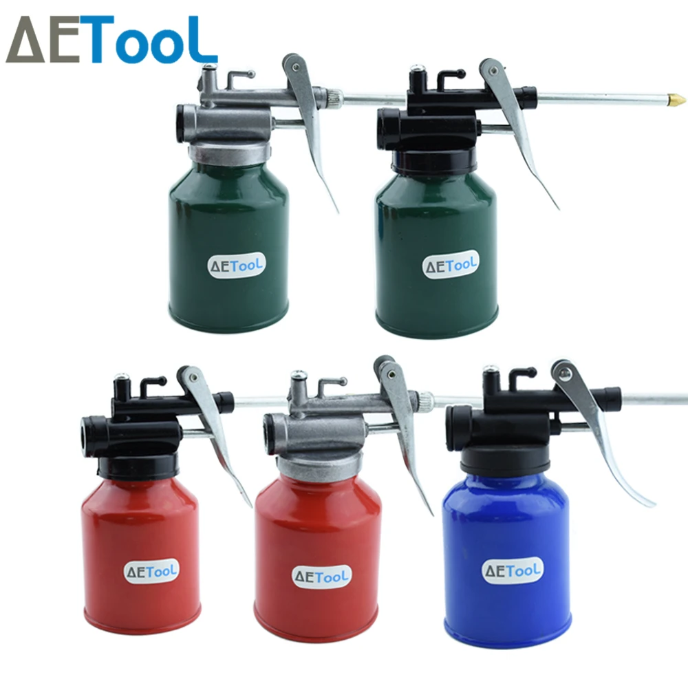 AETool New 250cc Oil Cans Machine Spray Gun Oiler Pump High Pressure ...