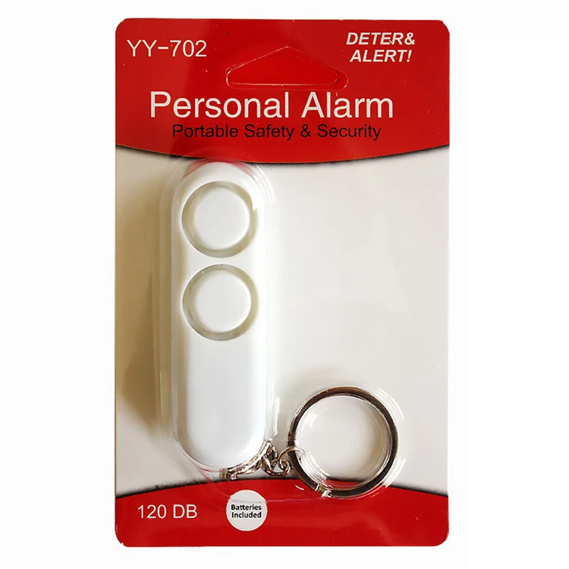 120db Self Defense Alarm Anti-Attack Anti-Rape Security Girl Women ...