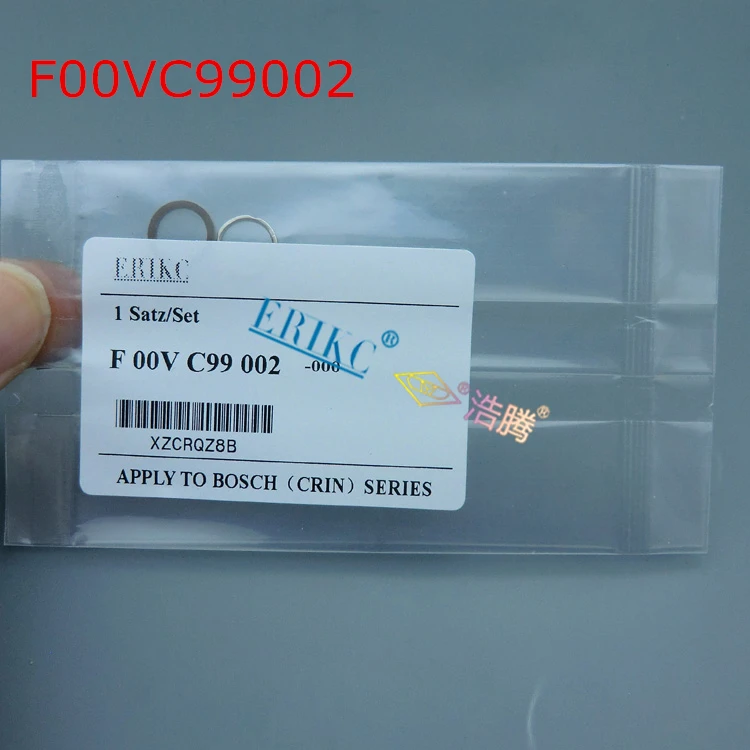 ERIKC F00VC99002 common rail repair kits F 00V C99 002 injector gasket ...
