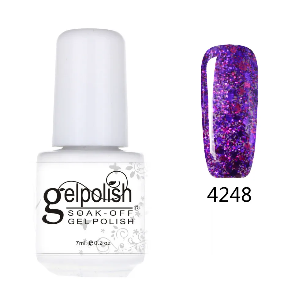 Diamond Color 50 Color Soak Off UV Led Gel Nail Polish GelPolish 5ml ...