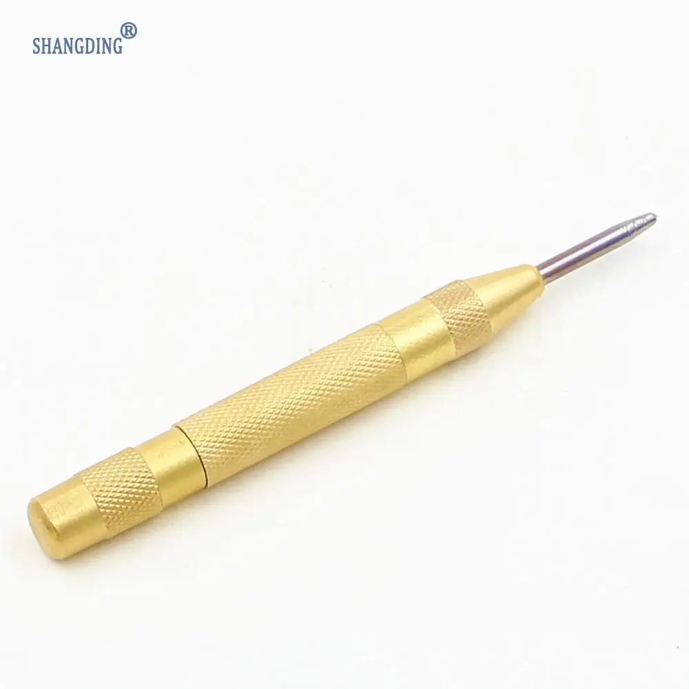 Free shipping Automatic Center Pin Punch Spring Loaded Marking Starting ...