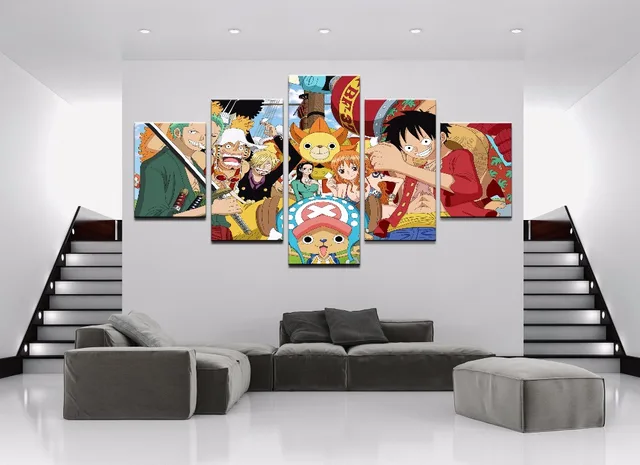 One Piece Wall Art Print - One piece Merchandise | Free Shipping Worldwide