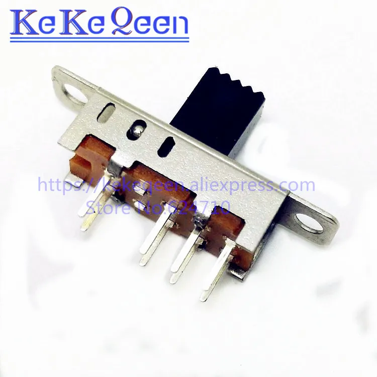 10pcs-lot-SS23E04-Double-Toggle-Switch-SS23E04G5-8-Pins-3-files-2P3T ...