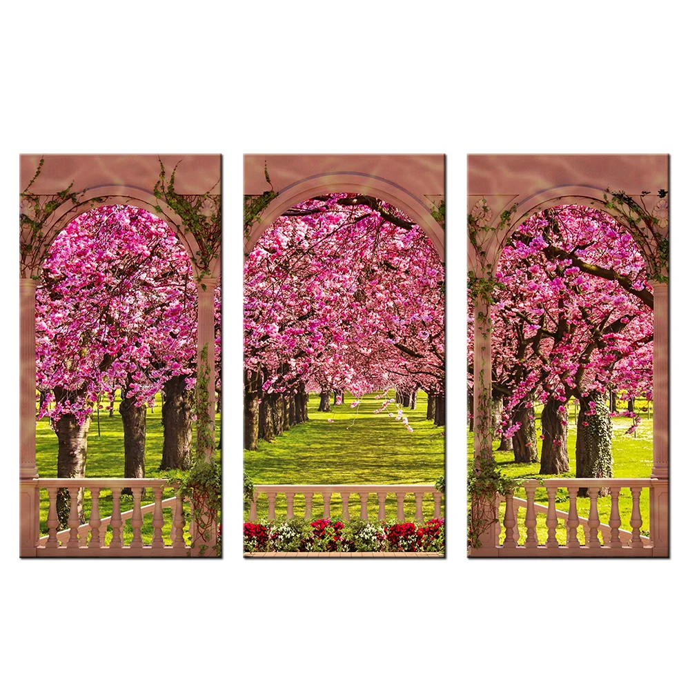 Canvas Prints Bauhinia Tree With Flower Blossom In Spring Wall Art ...