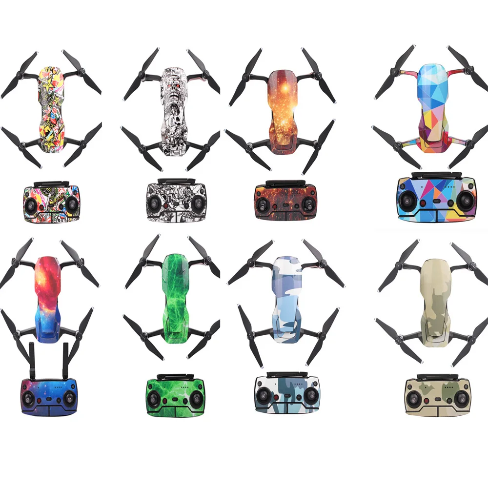 Unique Waterproof PVC Stickers Full Set of Skin Battery Remote ...