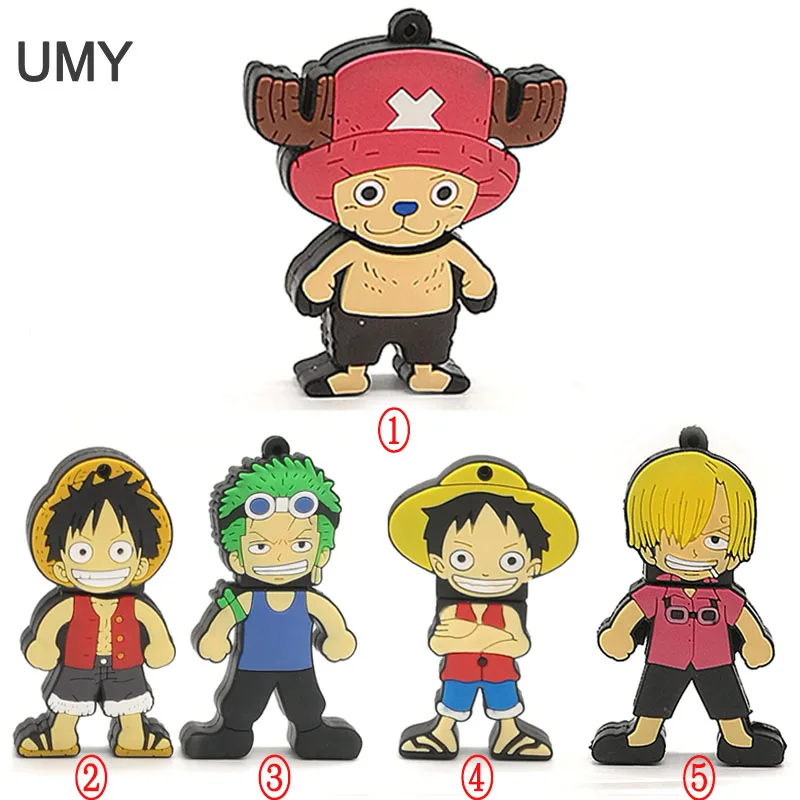 Desenhos animados One piece usb flash drive GB GB 16 32 64GB 8GB 4GB ...