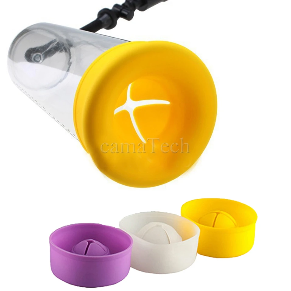 Camatech 3pc Soft Replacement Suction Donut Sleeve Cover Rubber Seal For Most Penis Pump