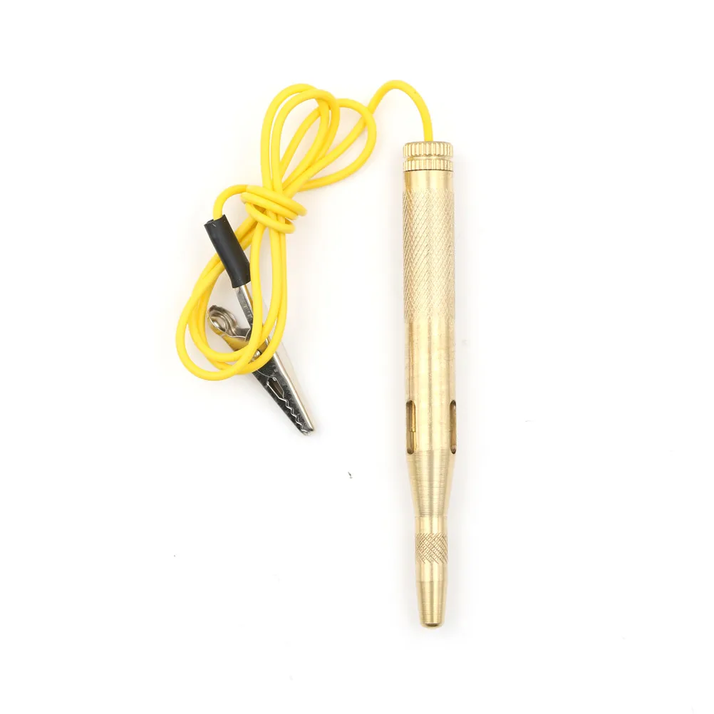 DC 6V 12V 24V Copper Car Light Circuit Tester Lamp Voltage Test Pen ...