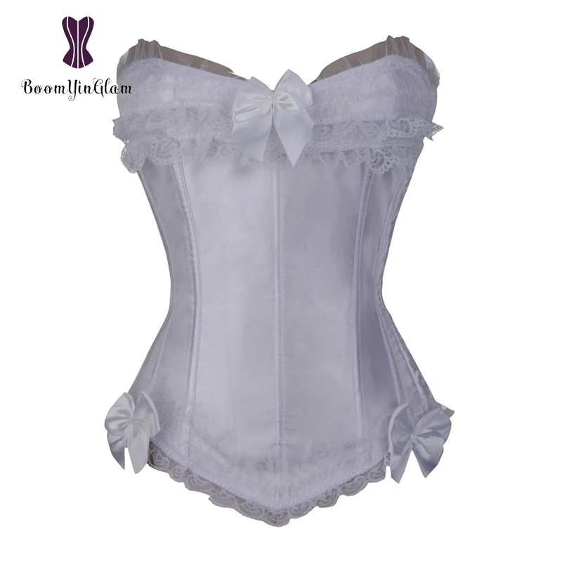 จัดส่งฟรี 3 สี choices bow ตกแต่ง lacing แน่น corset plus ขนาดเซ็กซี่ ...