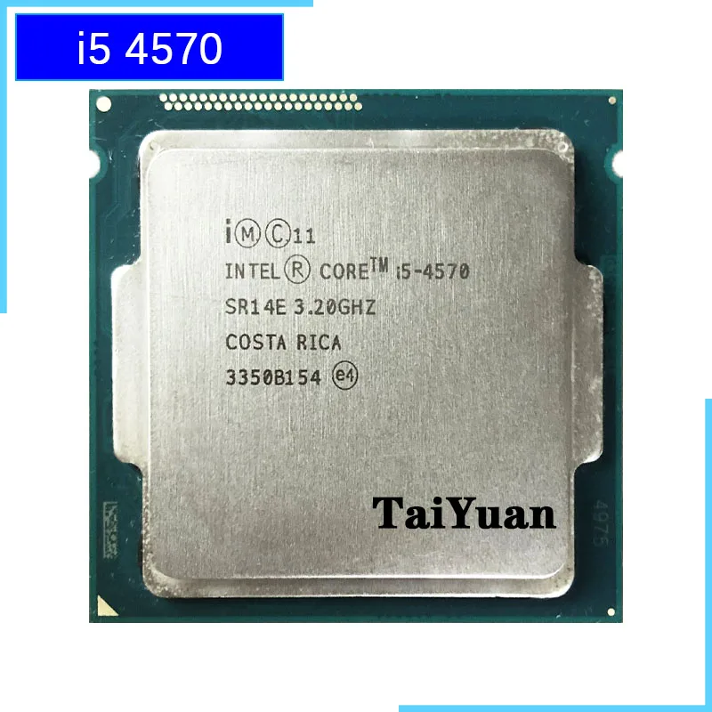 Intel core i5 4570 i5 4570 3.2 ghz usado processador central quad core ...