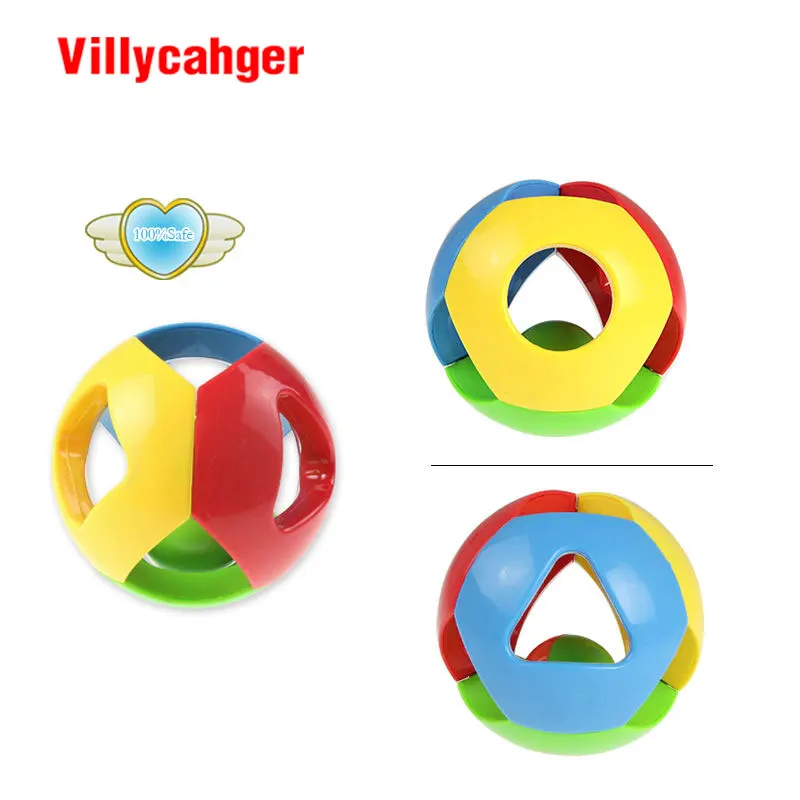 Colorful Baby Children's Bell Ball Baby Toys Educational Plastic Bell ...