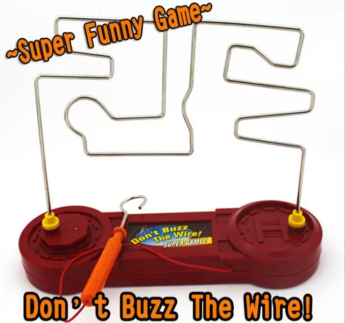 ตลกสร้างสรรค์ของเล่น'Untouchable Maze' 'Don'tฉวัดเฉวียนwire'ตารางเกมบิด ...