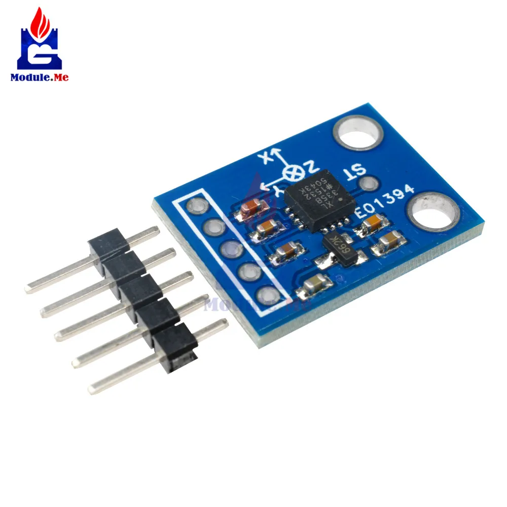 GY 61 GY 61 ADXL335 Three axis Tri axis Accelerometer Module Triaxial Acceleration Gravity Angle ...
