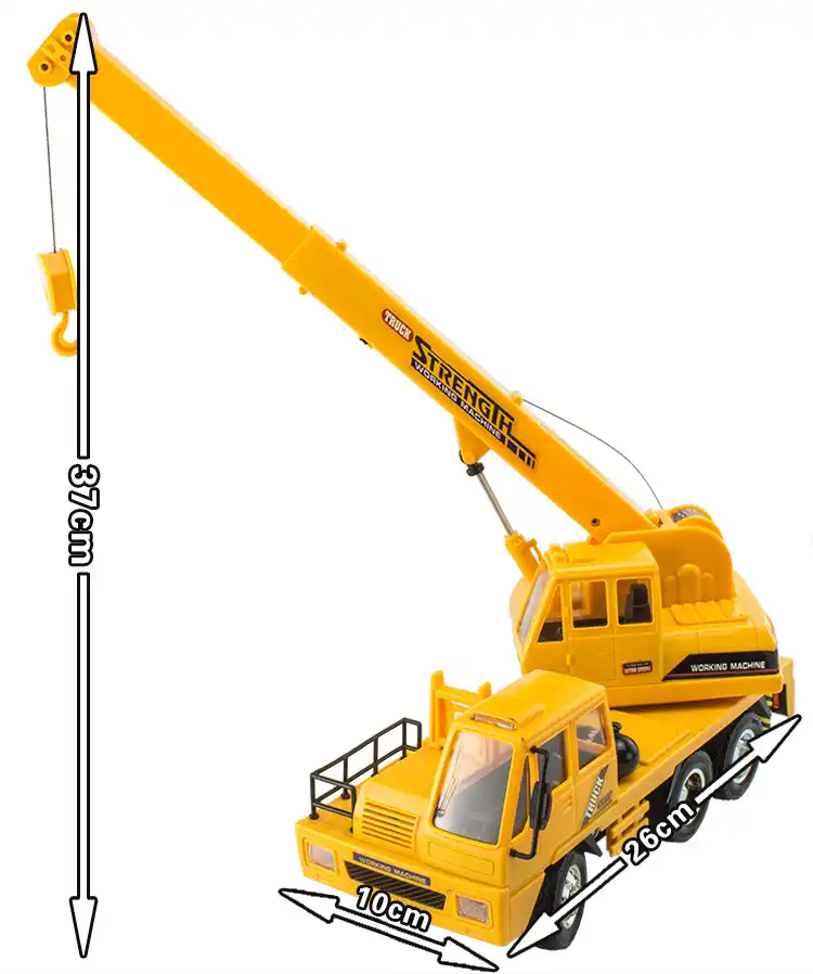 1:26 Remote control crane,Electric engineering vehicles,4 channel car ...