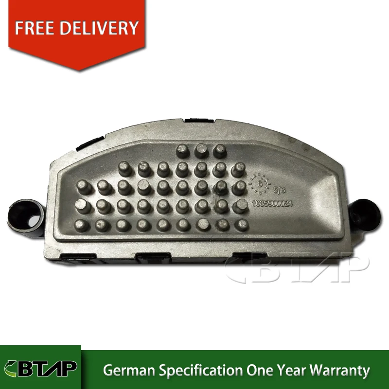 BTAP ventilador de calentador HVAC, Resistor del Motor para AUDI A3 TT ...