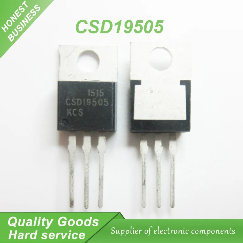 Free shipping 10pcs/lot CSD19505KCS TO 220 80V 150A new original|lot ...