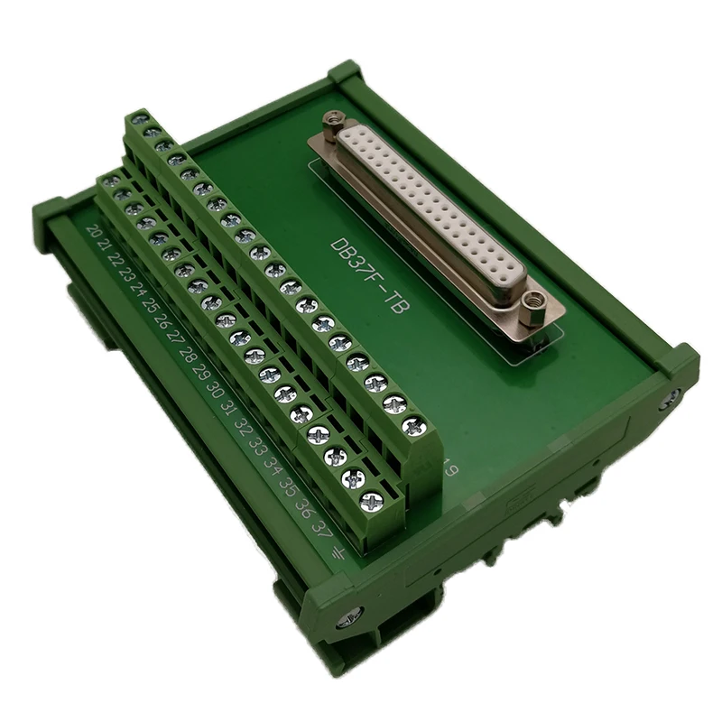 Db37 Relay Terminal, Din Rail Installation And Transfer Plate Replacement Of Adam-3937 Optional ...