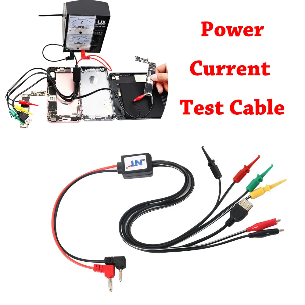 Mobile-Phone-Current-Test-Cable-for-iPhone-Sony-Samsung-DC-Power-Supply ...