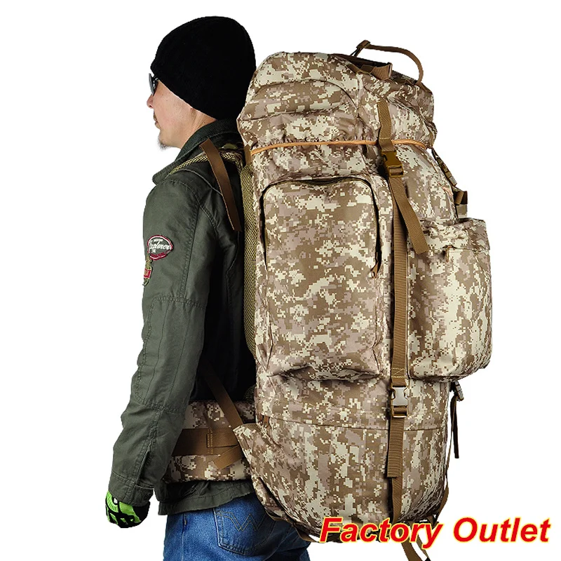 Russian military backpack outdoor climbing bag Anti Small Rain Tactical ...