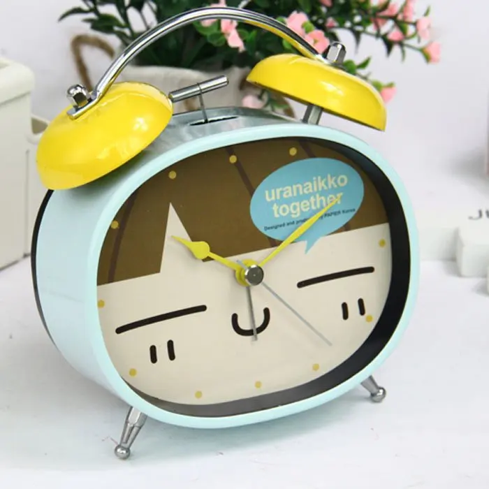 Free shipping lovely girl alarm clock stylish minimalist home ...