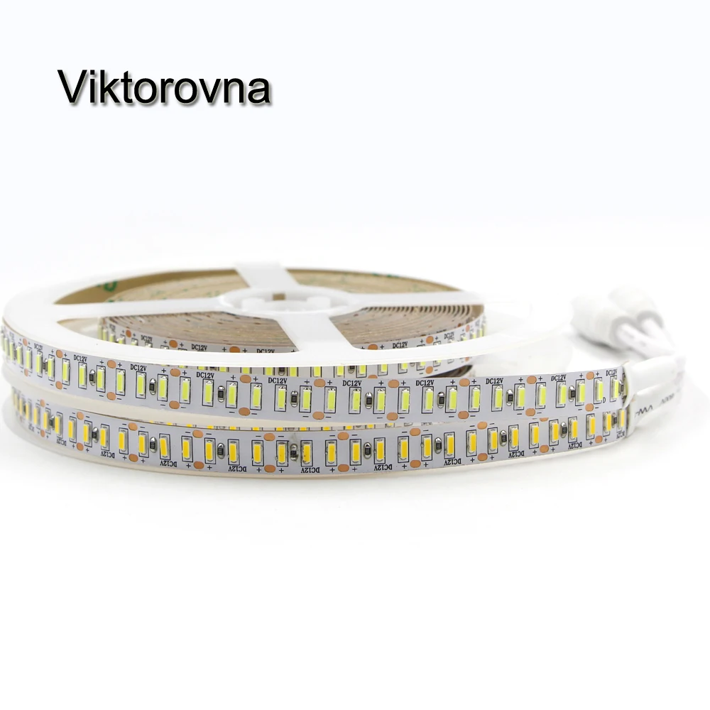 SMD 3014 4014 LED Strip light 204led/m Super Bright Non waterproof led ...