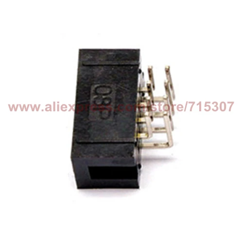 PHISCALE conector idc de 2,54mm, conector macho de doble fila 8P, 2x4 ...