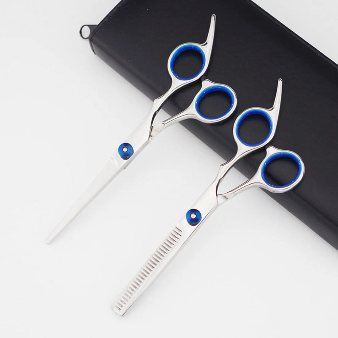 9pcs/Set Professional Hairdressing Scissors Hair Styling Kit Barber ...