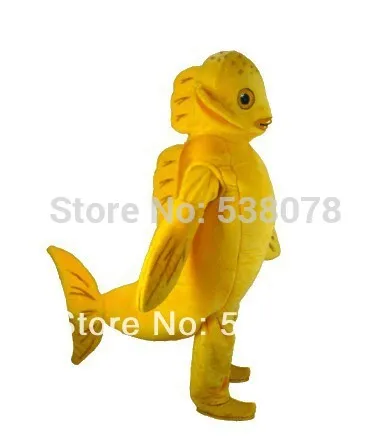 Deluxe-Goldfish-Mascot-Costume-Lovely-Sea-Animals-Mascotte-Outfit-Suit ...