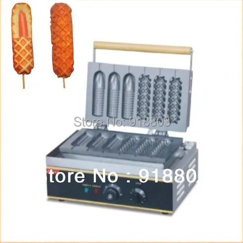 220v Electric Corn Wafle Dog Maker Machine|corn types|machine ...