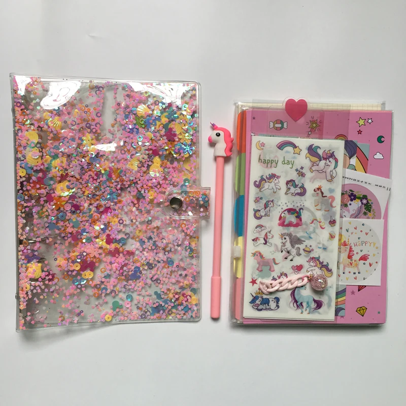 Sparkle Pink Glitter Diary