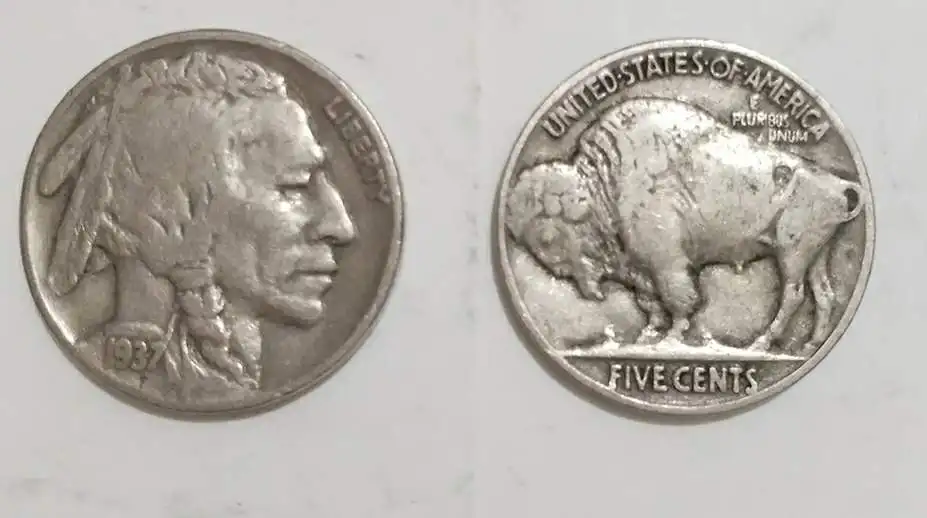 United States USA 5 Cents Coin old Edition 100% real and Original North ...