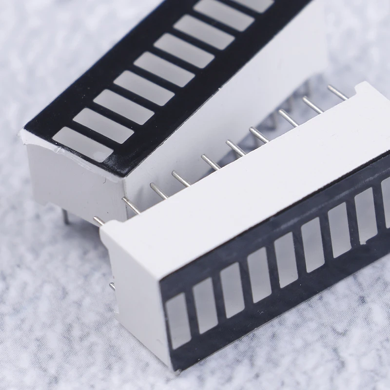 2Pcs 10 Segment Full Color LED Bargraph Light Display Module Ultra ...