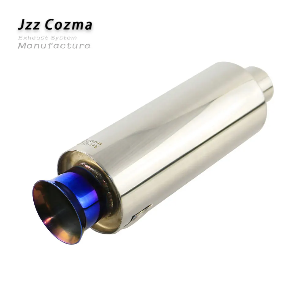 Jzz Fashionable 2'' Car Exhaust Pipe Universal Spoon Sport Jasma ...