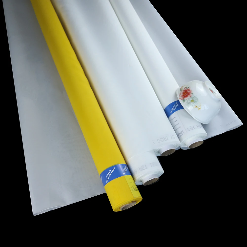 30Meters 47T 120mesh 55um White silk screen printing mesh low ...