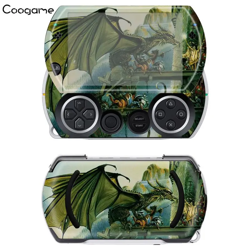 5 Style Dragon Vinyl Color Skins For PSP GO Decal For Sony Play Station ...