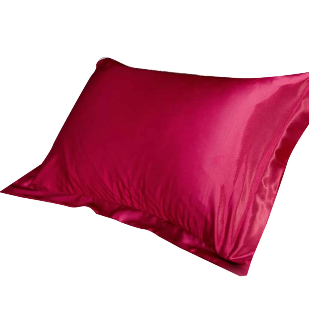47x70cm Silk Satin Pillow Cover Throw Pillow Covers Decorative 8 Color Silk Simulation Of Pure