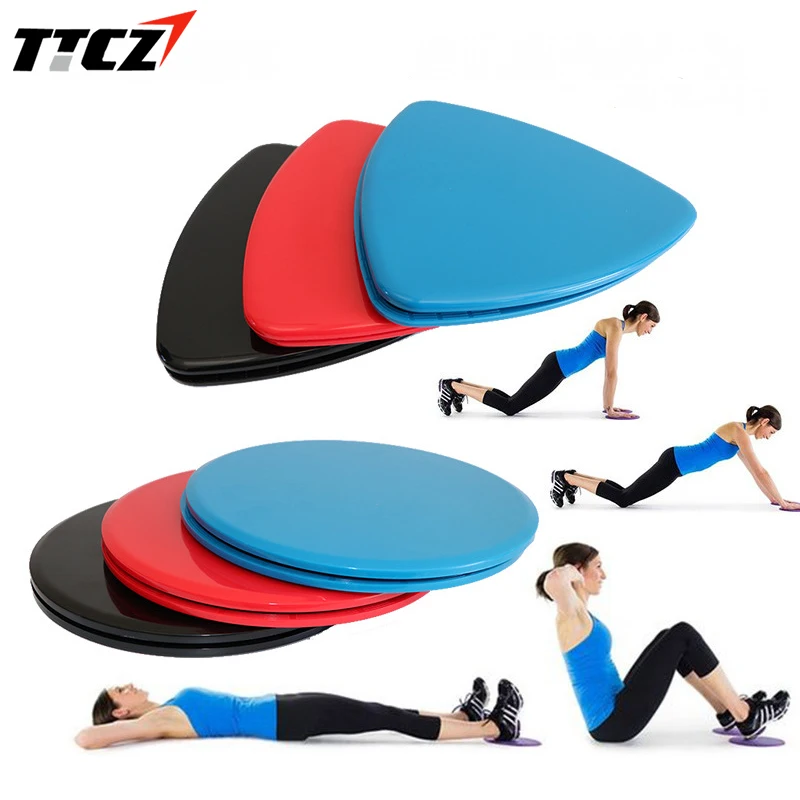Pilates Equipment Home Gym JCYOYO Dual Sided Gliding Discs Core Sliders ...