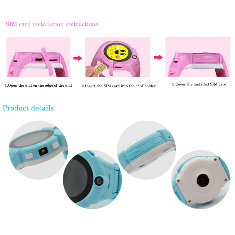 Best Seller Smart watch baby Q360 for children smart child clock kids ...