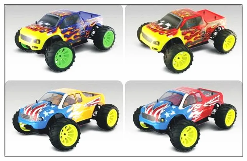 1/10th Scale 4WD Nitro Power RC Trucks HSP 94108 HSP Nitro Car Kid ...