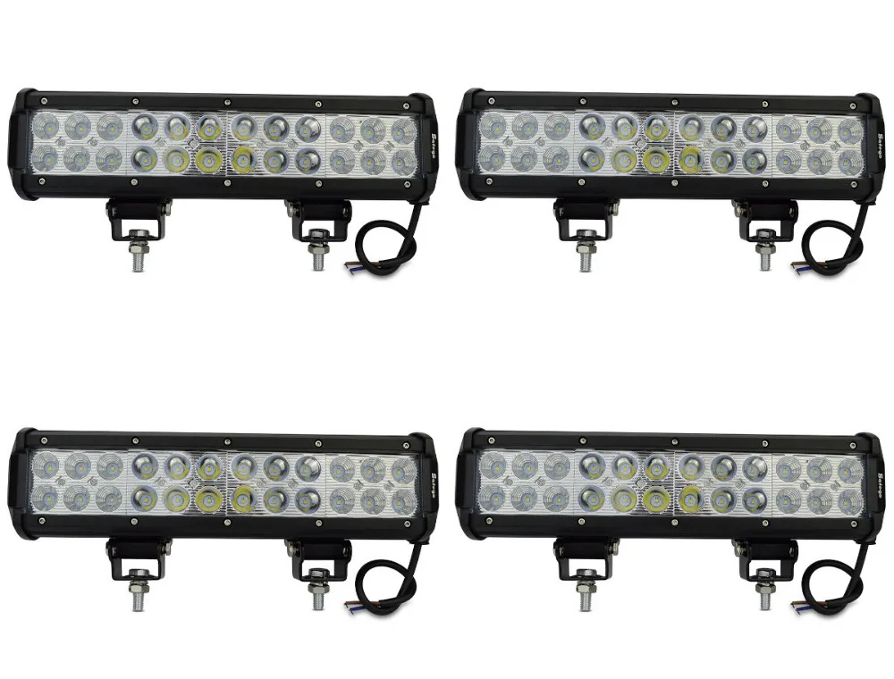 4pcs led work light bar 72w Flood Spot beam LED Work Light Bar For Mine ...