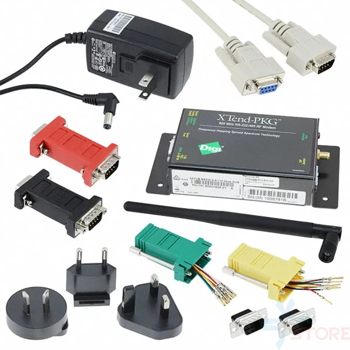 Original-Digi-International-XTPH9B-PKI-RA-NA-XTend-PKG-900-MHz-RS-232 ...