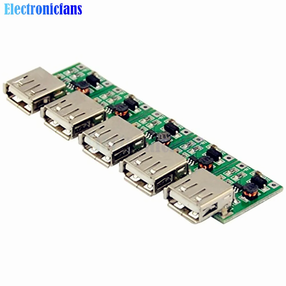 High Efficiency! 5Pcs 0.9V 5V 600MA USB Output Boost Converter Mini DC ...